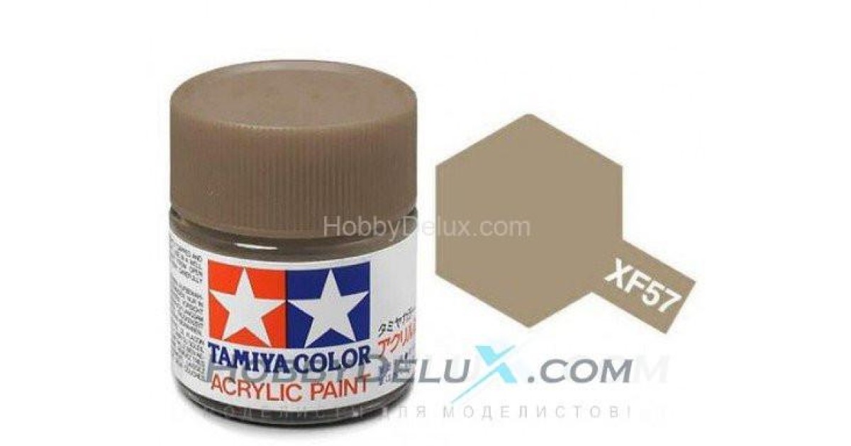 Краска акриловая Tamiya - XF-57 Buff 81757 81757 – купить в Севастополе ...