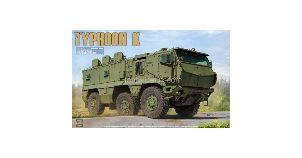 Takom Т282082 Российский бронеавтомобиль «Typhoon-K» (with cab & cabin ...