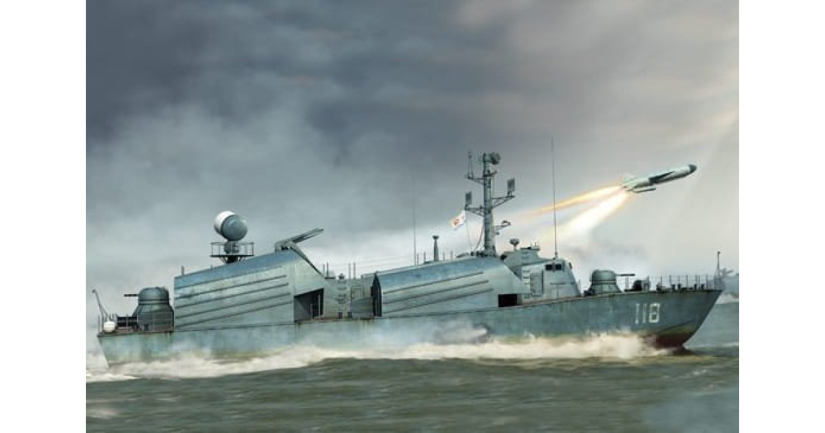 Сборная модель Russian Navy OSA Class Missile Boat, OSA-1 IL67201 ...